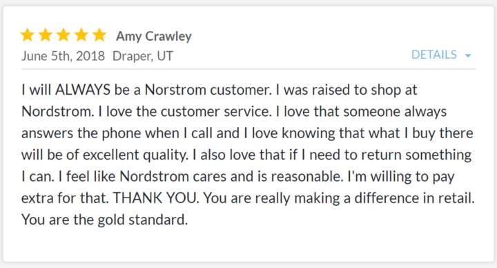 Nordstrom's Customer Service Is Legendary | SharpenCX|